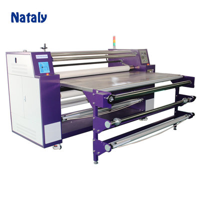 Large format Roller oil Sublimation Heat Press 1.7M Roll to Roll Heat Transfer Printing Machine for Fabric Textile