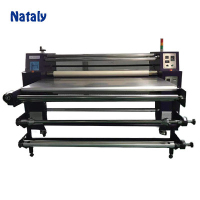Large format Roller oil Sublimation Heat Press 1.7M Roll to Roll Heat Transfer Printing Machine for Fabric Textile
