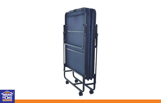 Folding Single Bed Folding Camp Bed Stainless Steel Tube With Pe Coating