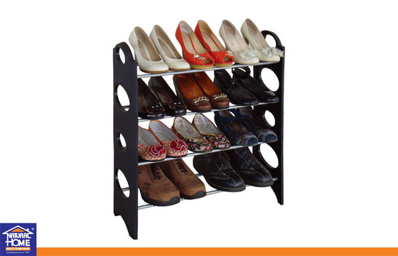 Ikea Furniture Plastic Collapsible Shoe Storage Racks Waterproof Indoor Shelves