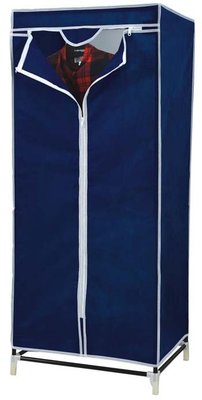 Folding Small Non Woven Wardrobe Student Apartment Closet with Ziper
