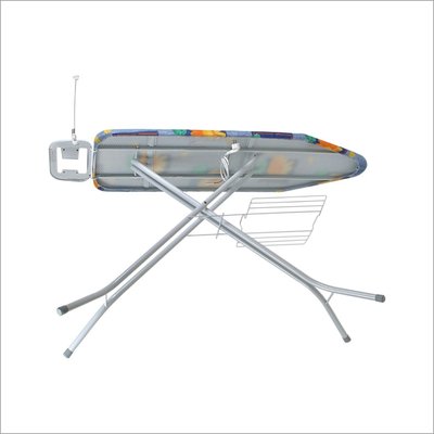 Folding Mesh Top Sturdy Ironing Boards with Wire Holder and Iron Holder