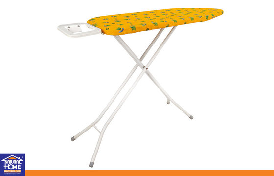 Adjustable Folding Metal Ironing Board TC Cover with Spong Iron Holder