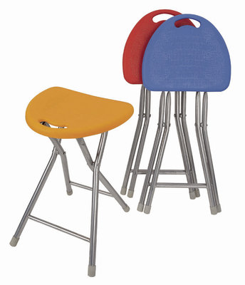 Small Plastic Fold Modern Furniture Chairs / Folding Living Room Chairs
