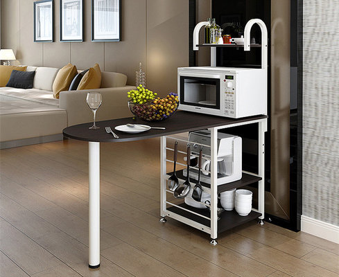 Creative Simple Kitchen Storage Shelf Mictowave Oven Supporter
