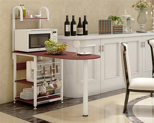 Creative Simple Kitchen Storage Shelf Mictowave Oven Supporter
