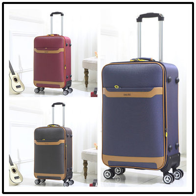 Business OL Trolley Suitcase Nylon Fabric High Quality Travel Luggage Cases Bags