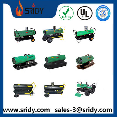 SRIDY 30KW DIESEL SPACE HEATER KEROSENE INDUSTRIAL WORKSHOP PARAFFIN 102,500 BTU/HR DH-30B