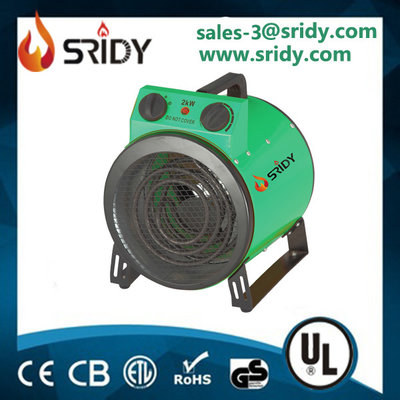 2kW Electric Industrial Workshop Garage Space Fan Heater
