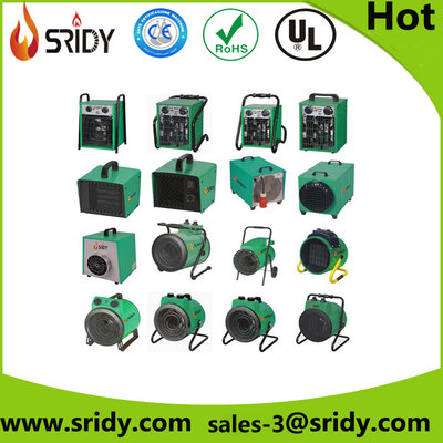 2kW Electric Industrial Workshop Garage Space Fan Heater