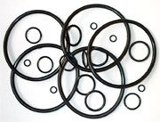 Waterproof Black Rubber EPDM O-Rings, Seal O Ring For Assemble Parts / Repair Parts