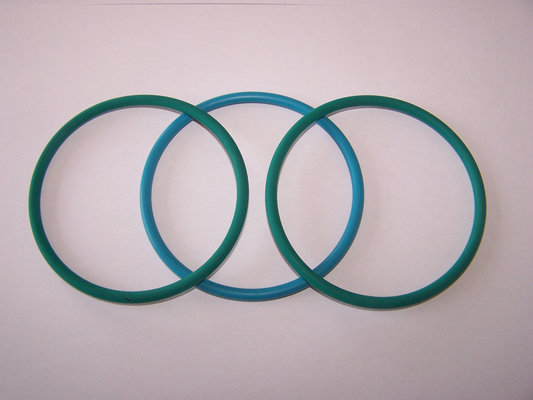 Green Rubber Silicone O-Rings WithResistant Petroleum, And Non-Standard Sizes Silicone O-Rings