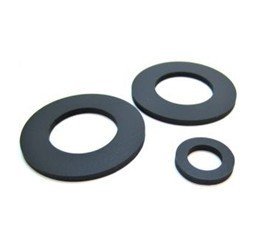 Black / Blue / Brown Customized Size NBR, Silicone ,EPDM, Viton, PTFE, Rubber Sealing Washer With Wearing-Resistant