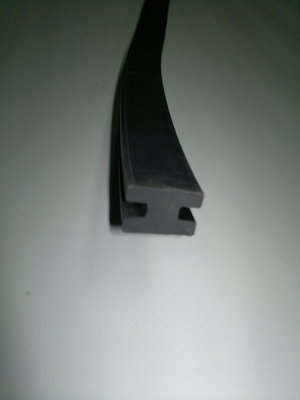 Black NBR, Silicone, EPDM, Viton Elastic Rubber Cord Or Tubing  For Oil Seals / Water Seals