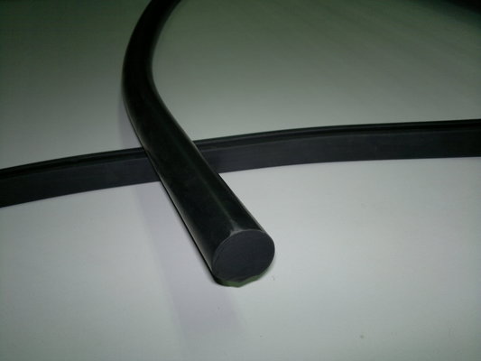 Customized Red NBR,  Silicone,  EPDM,  Viton Elastic Rubber Cord Or Tubing For Oil Seals / Water Seals