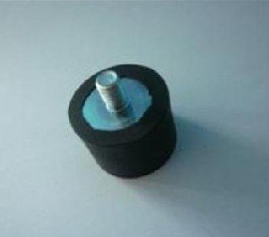 Customized Shape  NBR, EPDM, CR, NR  Black Rubber Bumper For Air Conditioning Unit / Machine Tools