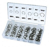 W-8004  Rubber NBR Assortment Kits With Retaining Ring   Assortment  For Oil Seals
