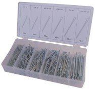 Hardware Assortment Kits,280 psc Cotter Pin Assortment DIY For Custom W-8015