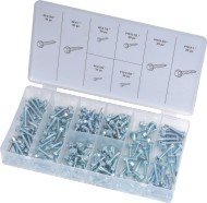 347PC Sae Nut And Bolt Assortment Kits W-8020