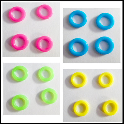 AS568 Colourful Rubber Viton O-ring With Resistant Solvents And Non-Standard Silicone O-Ring