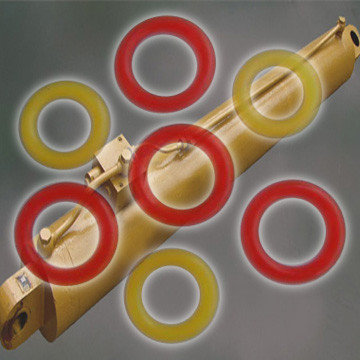 VMQ NBR Red O Rings , Framework Oil Seal for Pressure Vessel , Boiler , Filter 0.05mm ODM