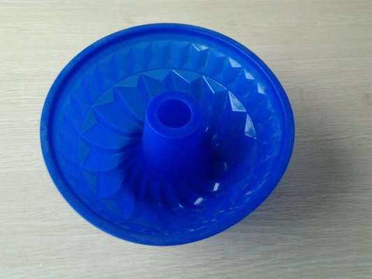 9 IN Round Reusable Silicone Cake Mould , Blue Recycled Cake Pan FDA