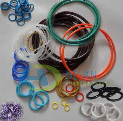 Black ABS Sanitary Viton Viton O Ring With Heat Resistant Material