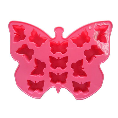 13 cavity biscuit mold silicone cake mold Cute Lovely Butterfly Shape