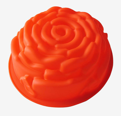 fondant rose Silicone Cake Moulds baking pan chef tools for promotion gift