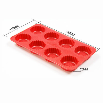 silicone bottle cap / beer cap shape Silicone Cake Moulds 8 cavity