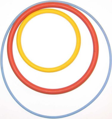 Colorful Molding Rubber O Rings for Machinery or Electronics 20 - 90 Shore A