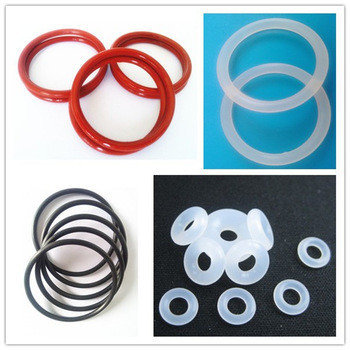 Oil Resistant Silicone Rubber O Ring Seal ISO9001 / TS16949 , Rubber O Rings