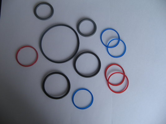 High Tensile Strength Colored Viton Rubber O Band Rings Application Static Sealing