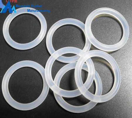 FDA Transparent Silicone Rubber O Ring for Food Machine and Dish Washing Machine