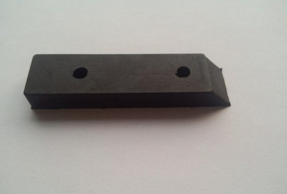 Industrial Machine Custom Rubber Parts Damping Block , Rubber Shock Absorber
