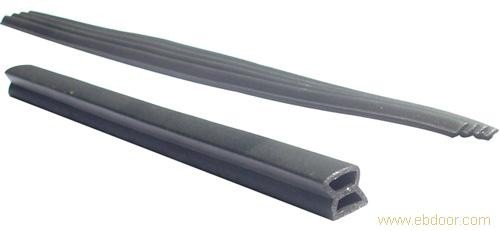 High weather irregular rubber Plastic Sealing Strip extrusion profile , OEM/ODM