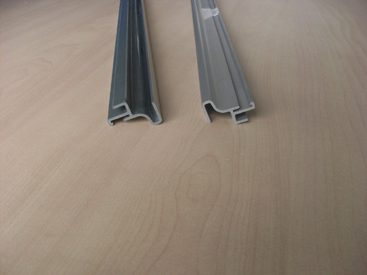 Construction industry custom Extruded Plastic Sections support Square / Rectangle / Triangle shape