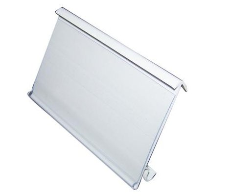 Co-extruded Clear Plastic Shapes 27/39mm Transparent PVC data strip