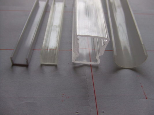 PE Transparent extrusion profiles