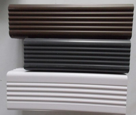 customized rectangular TPV / PETG / TPU extruded plastic pipe tube for Construction industry