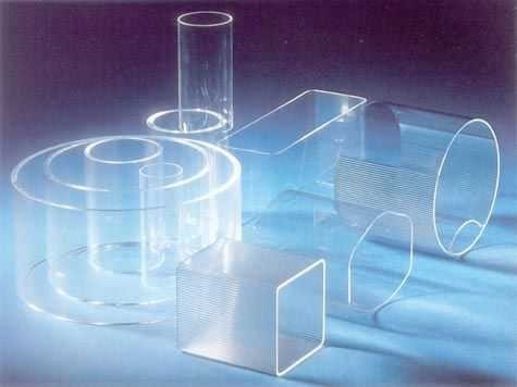 personalized PC or PMMA Pipe , Plastic Rectangular clear plastic tube