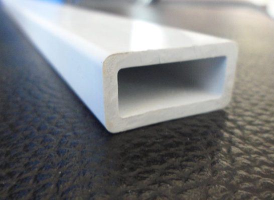 personalised ABS / PP / POM / PVC Shaped Tube , rectangular plastic tubing
