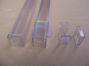 under ground telecommunication cable PVC Shaped Tube Porous Pipe , rectangular plastic tubing