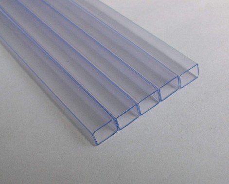 under ground telecommunication cable PVC Shaped Tube Porous Pipe , rectangular plastic tubing