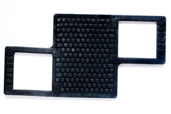 Custom Molded Rubber Parts vibration isolation rubber pad in railway