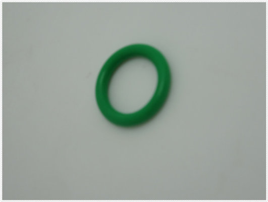 Green Silicone Rubber O Rings / Soft Rubber O Rings Fuel Resistant