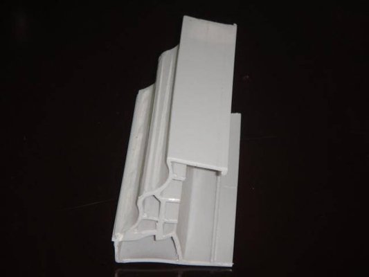PP TPV TPE Rigid Flexible PVC Compound extruded plastic profiles / shapes