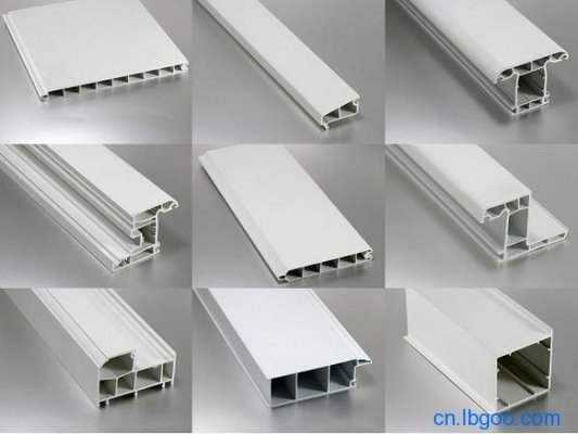PP TPV TPE Rigid Flexible PVC Compound extruded plastic profiles / shapes