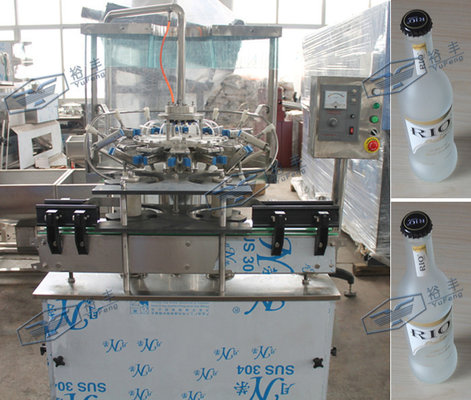 Fully Automatic Glass Bottle Washing Machine Industrial Rotary Bottle Washer 2000BPH