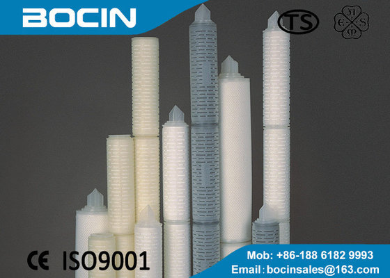 High precision PTFE cartridge folded Filter Element for pre filter system